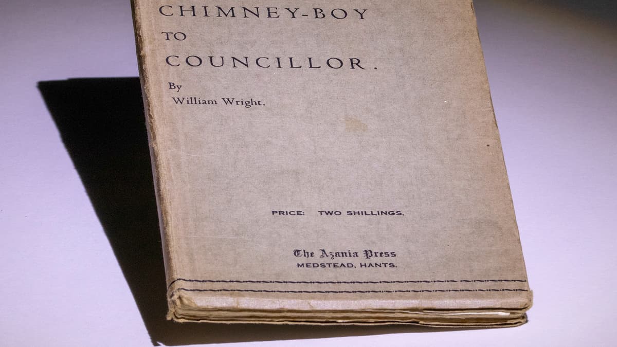 Charity has William Wright book 'From Chimney-Boy To Councillor ...