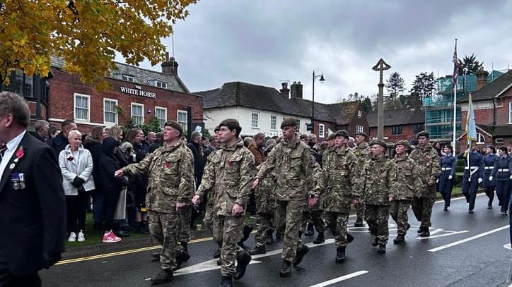Cadets were once banned from Haslemere's Remembrance parade – really ...