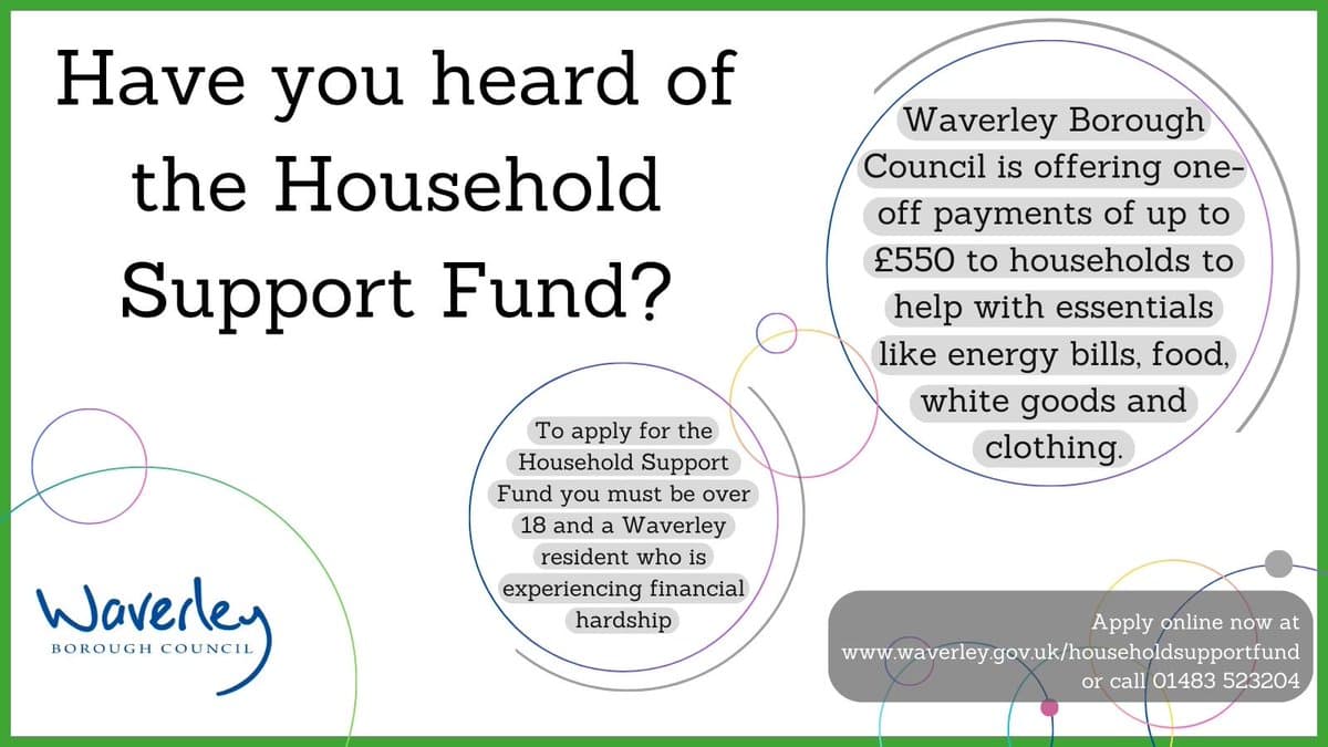 Are you eligible for the £550 Household Support Fund? | farnhamherald.com