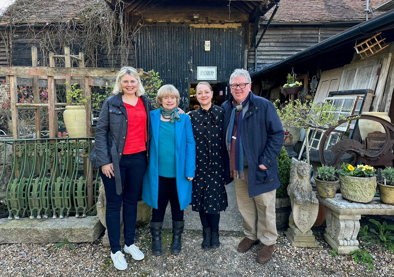 Antiques treasure trove near Farnham stars on BBC Antiques Road Trip ...