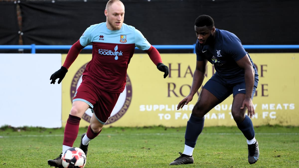 Farnham Town manager Paul Johnson pleased with second-half display ...