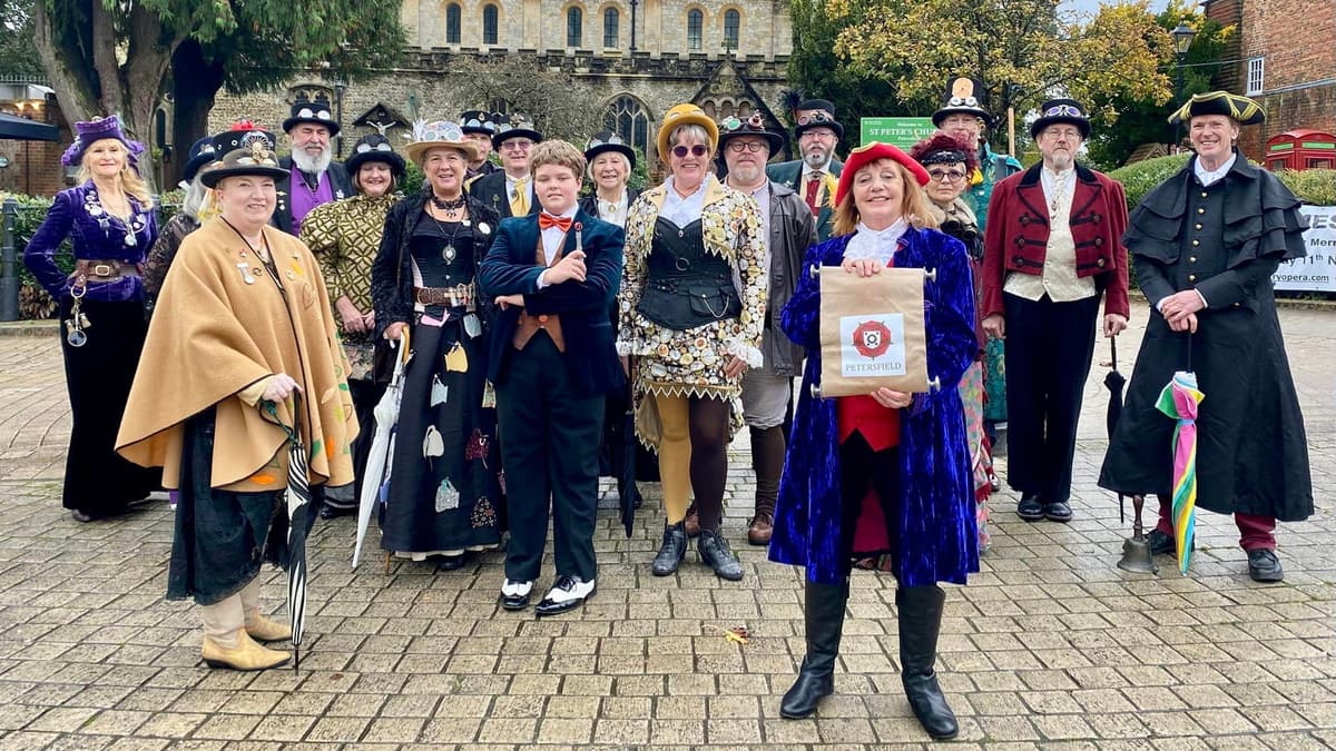 Petersfield's town crier has a personal milestone to shout about ...