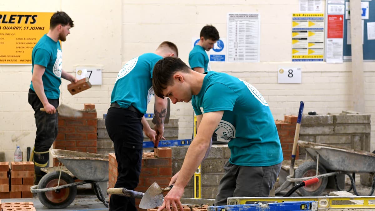 Pictures show Isle of Man college students putting their skills to the ...