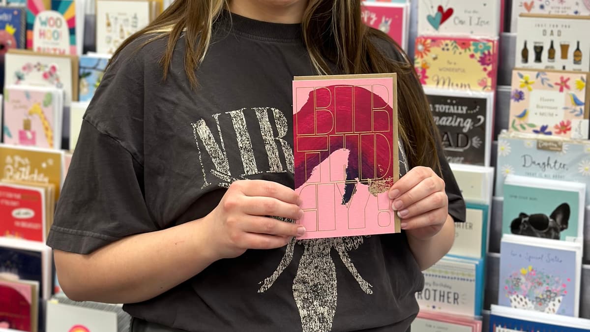 Farnham university student’s winning card design goes on sale at M&S ...