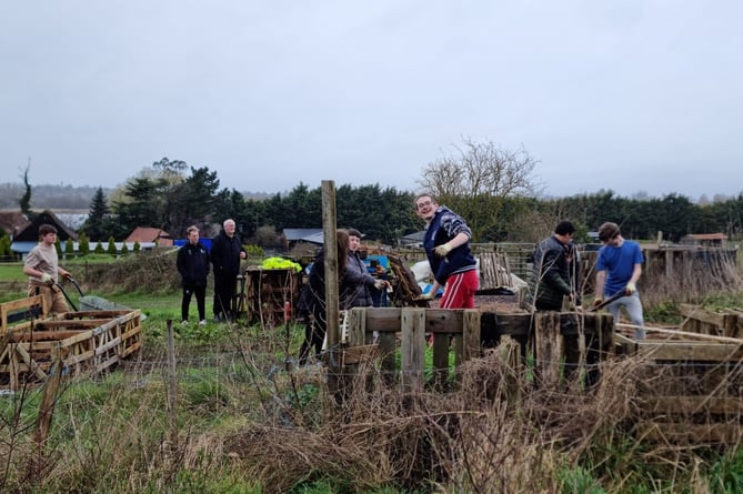 Enthusiastic young helpers brighten the day at Farnham Community Farm ...