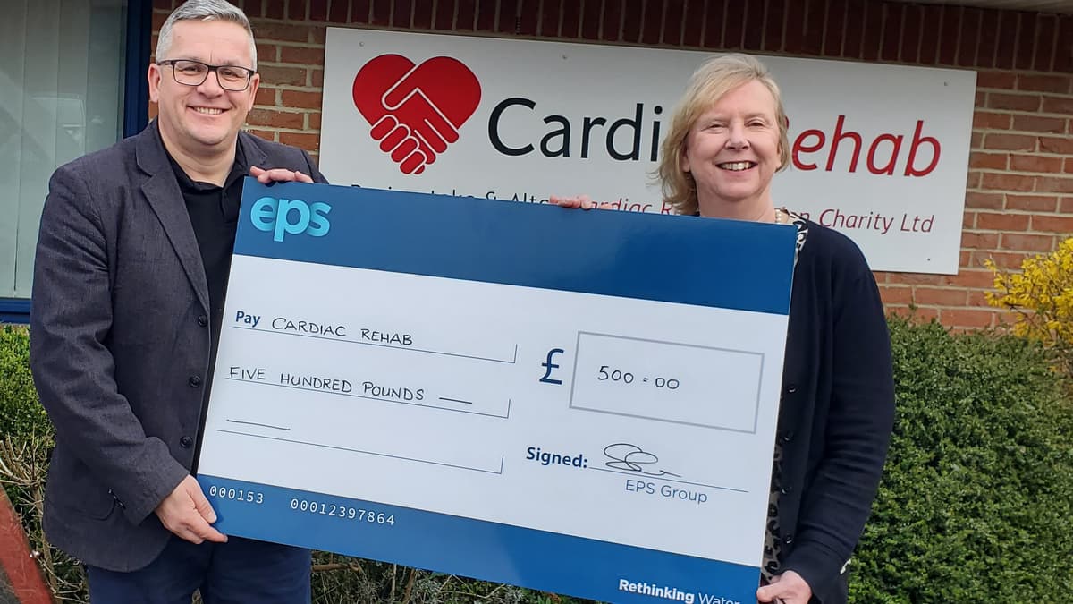 Alton-based business donates vital funds to Cardiac Rehab ...
