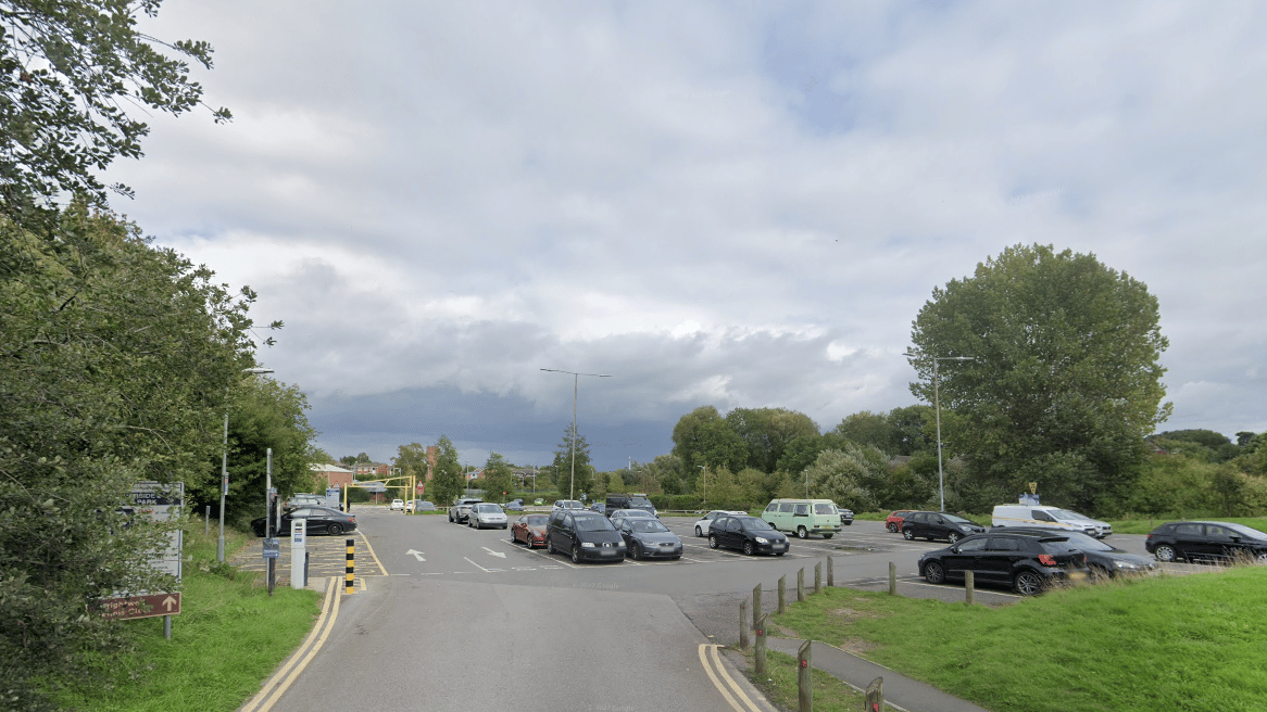 Opinion: Town's one-and-only cycle track will lead straight to... a car ...