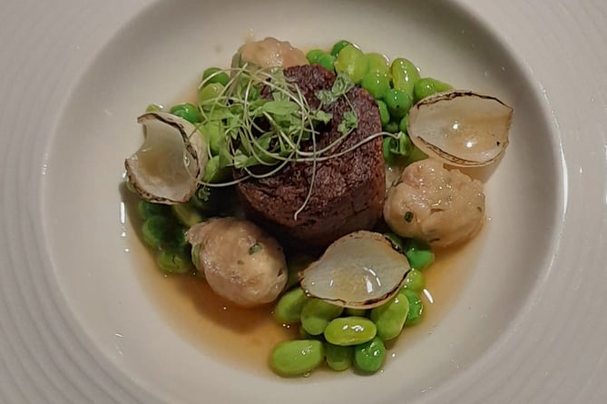 Review: A mile-high dining experience at The Aviator Hotel ...