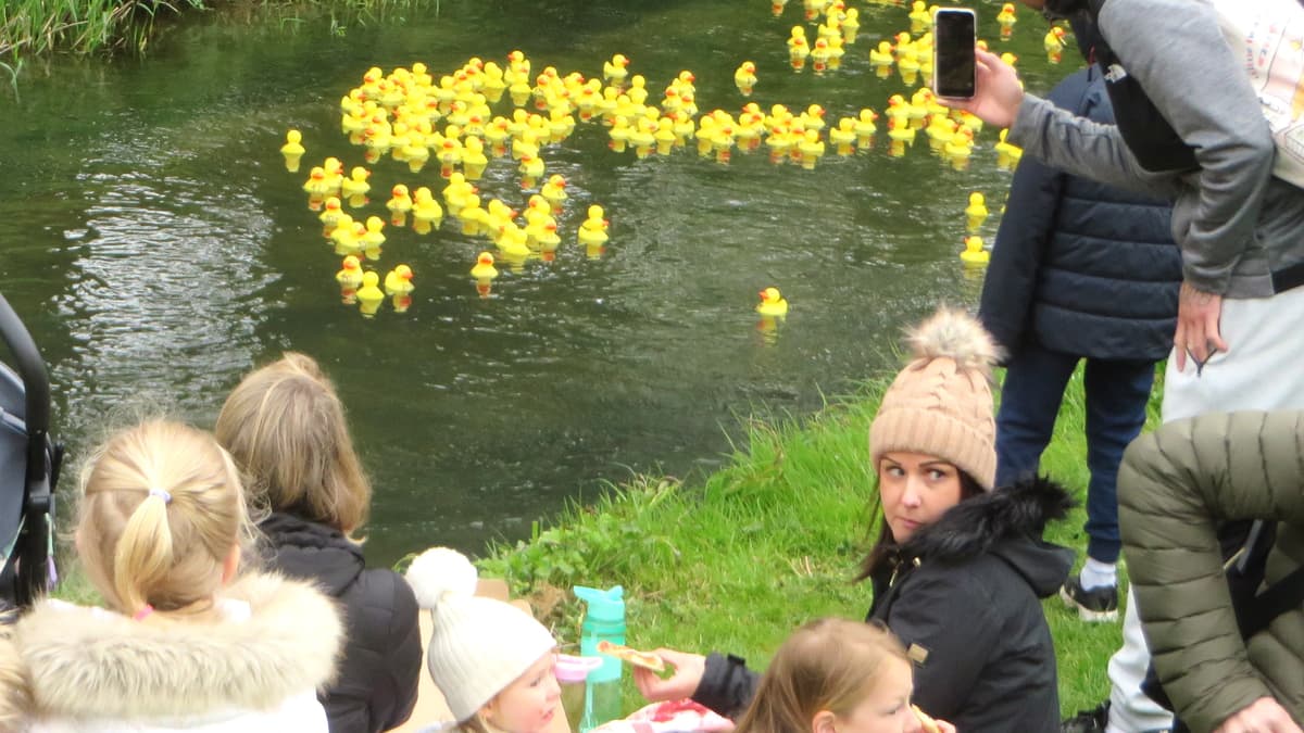 Live streaming as tickets go on sale for Great Farnham Duck Race ...