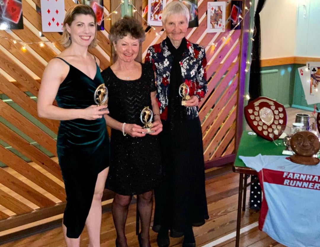 Farnham Runners celebrate achievements at annual awards dinner ...