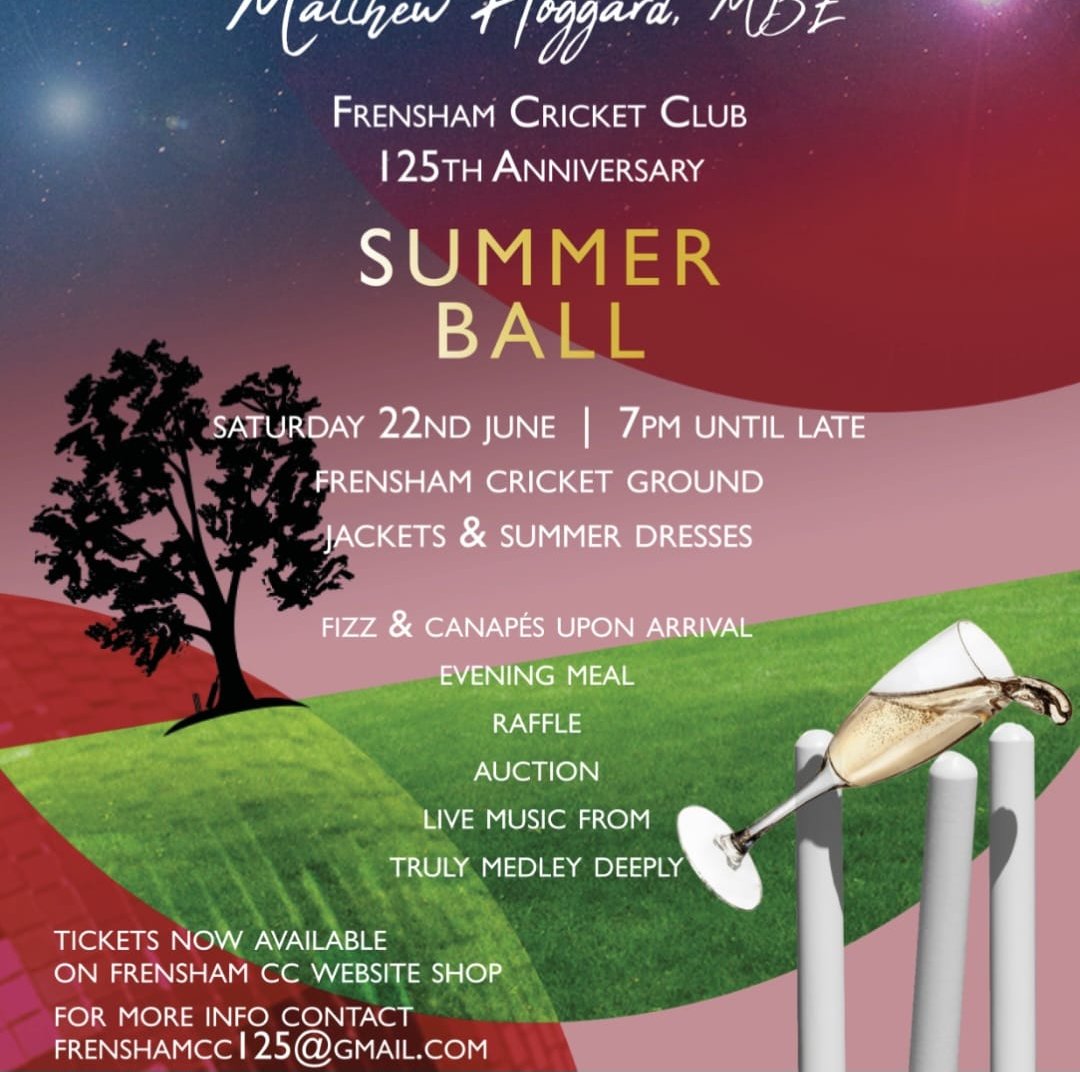 Ashes winner to attend Frensham's 125th anniversary summer ball ...