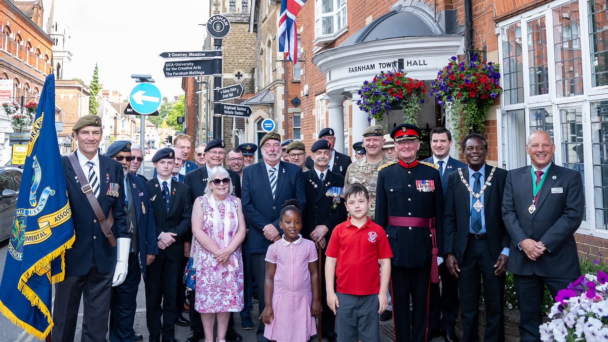 Farnham Honours Armed Forces Day with special celebration ...