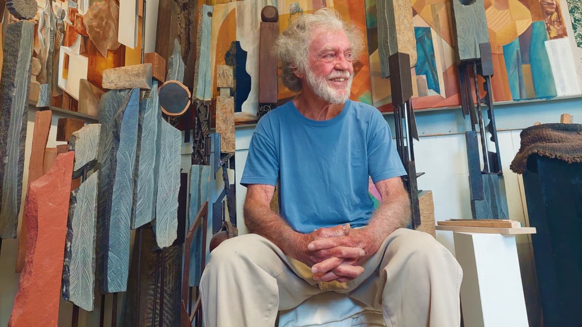 Visitors enjoy 48 years of work from Farnham artist Richard Jack ...