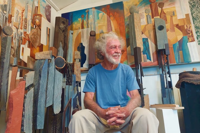 Visitors enjoy 48 years of work from Farnham artist Richard Jack ...