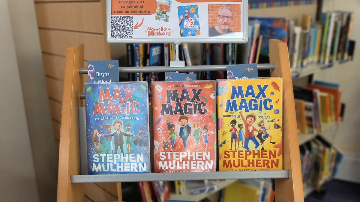 Children's author launching Summer Reading Challenge at Farnham Library ...