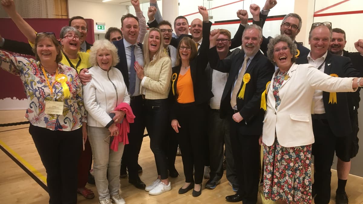 Liberal Democrat Danny Chambers wins in Winchester | farnhamherald.com