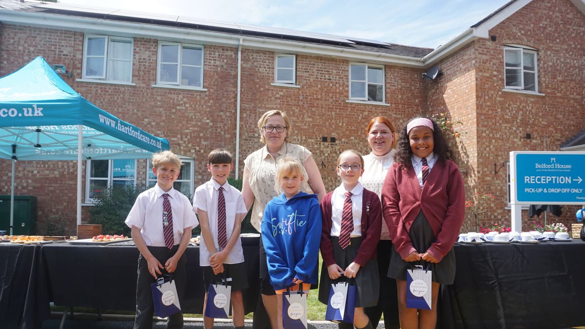 Pupils win prizes as Alton mayor opens care home extension ...