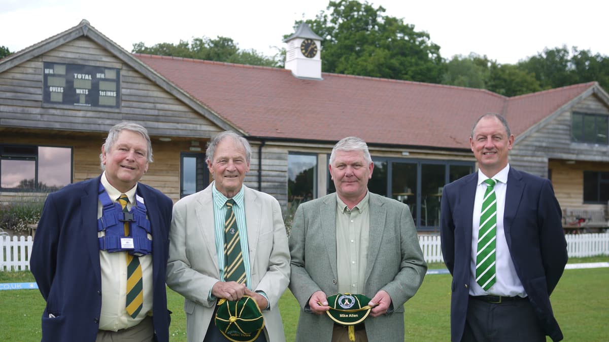 Fernhurst honour two stalwarts with lifetime membership | farnhamherald.com