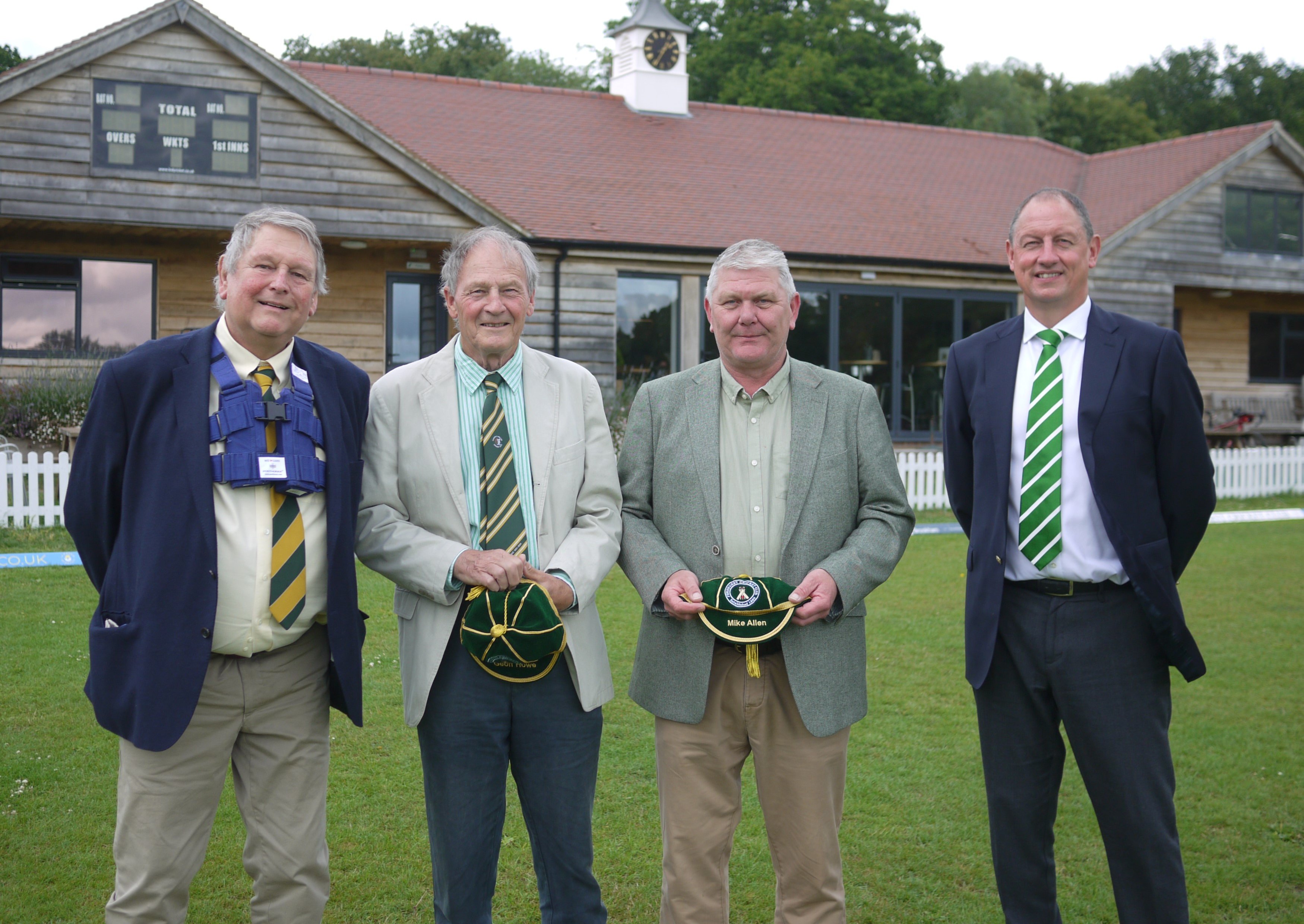 Fernhurst honour two stalwarts with lifetime membership | farnhamherald.com