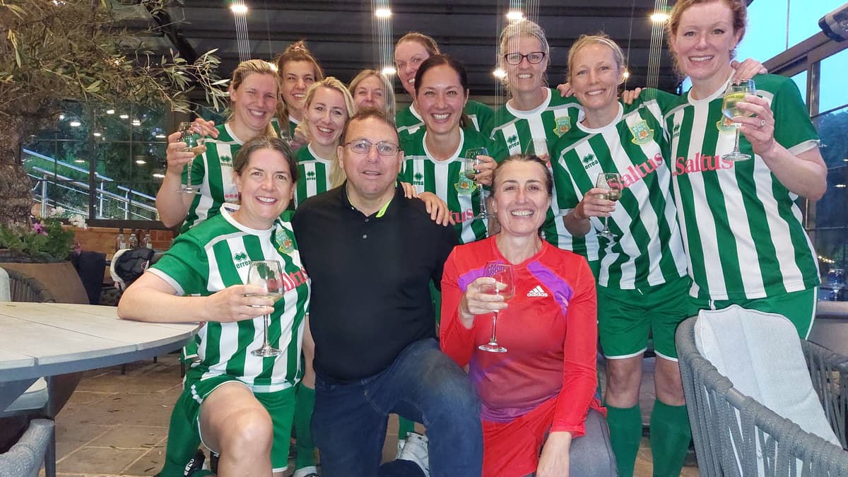 Farnham man who coached England star celebrates dramatic winning goal ...