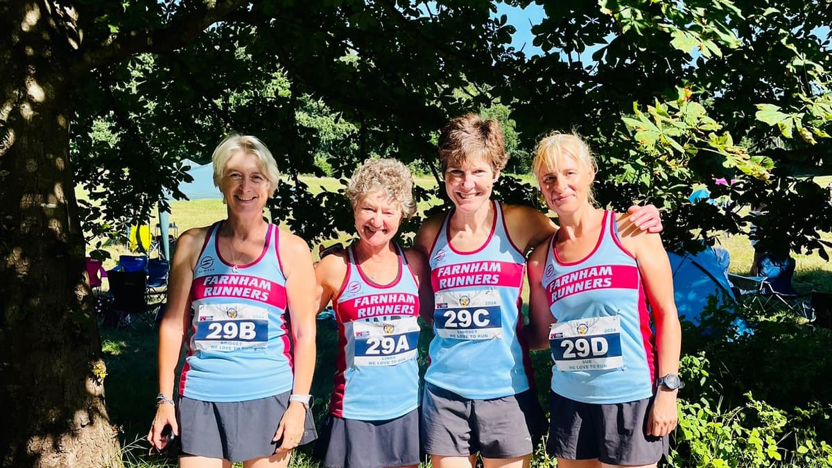 Farnham Runners impress at Hart 4 Trail Relay Race | farnhamherald.com