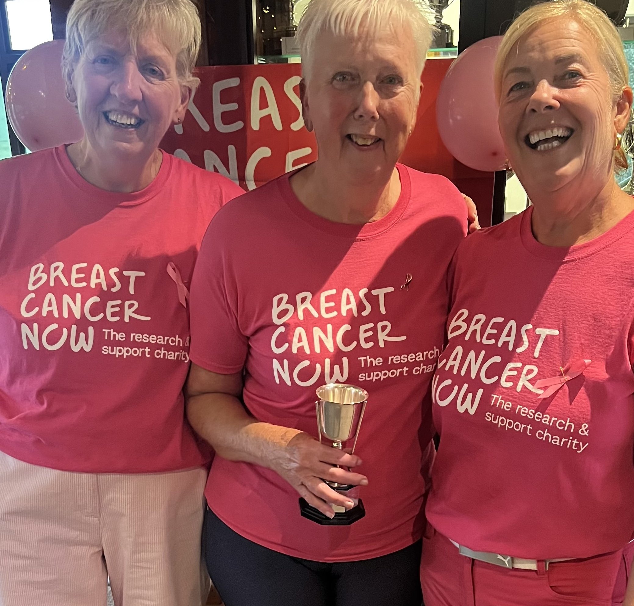 Ladies raise more than £1,100 on Niki Hogan Breast Cancer Now Day ...