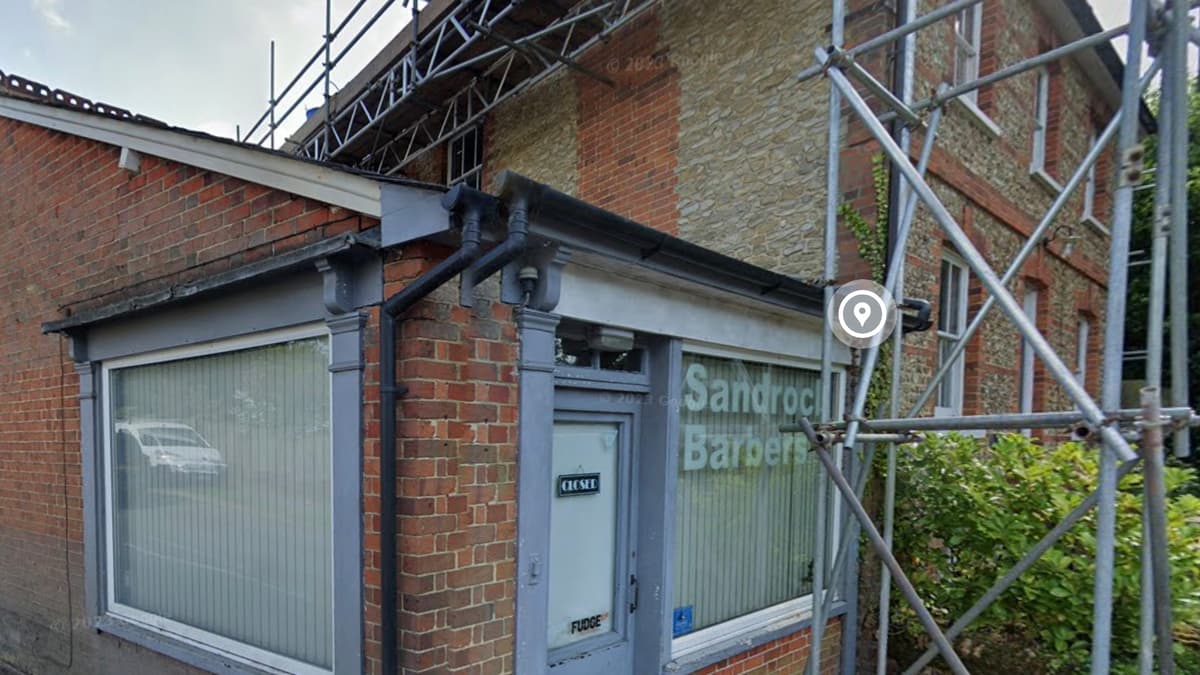 The final cut as south Farnham barbers to become family home ...