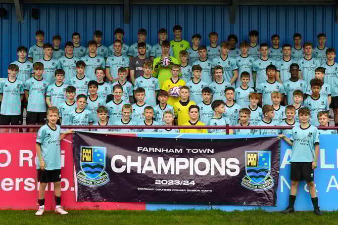 Everyone's a winner as leisure centre firm sponsor Farnham Town Youth ...