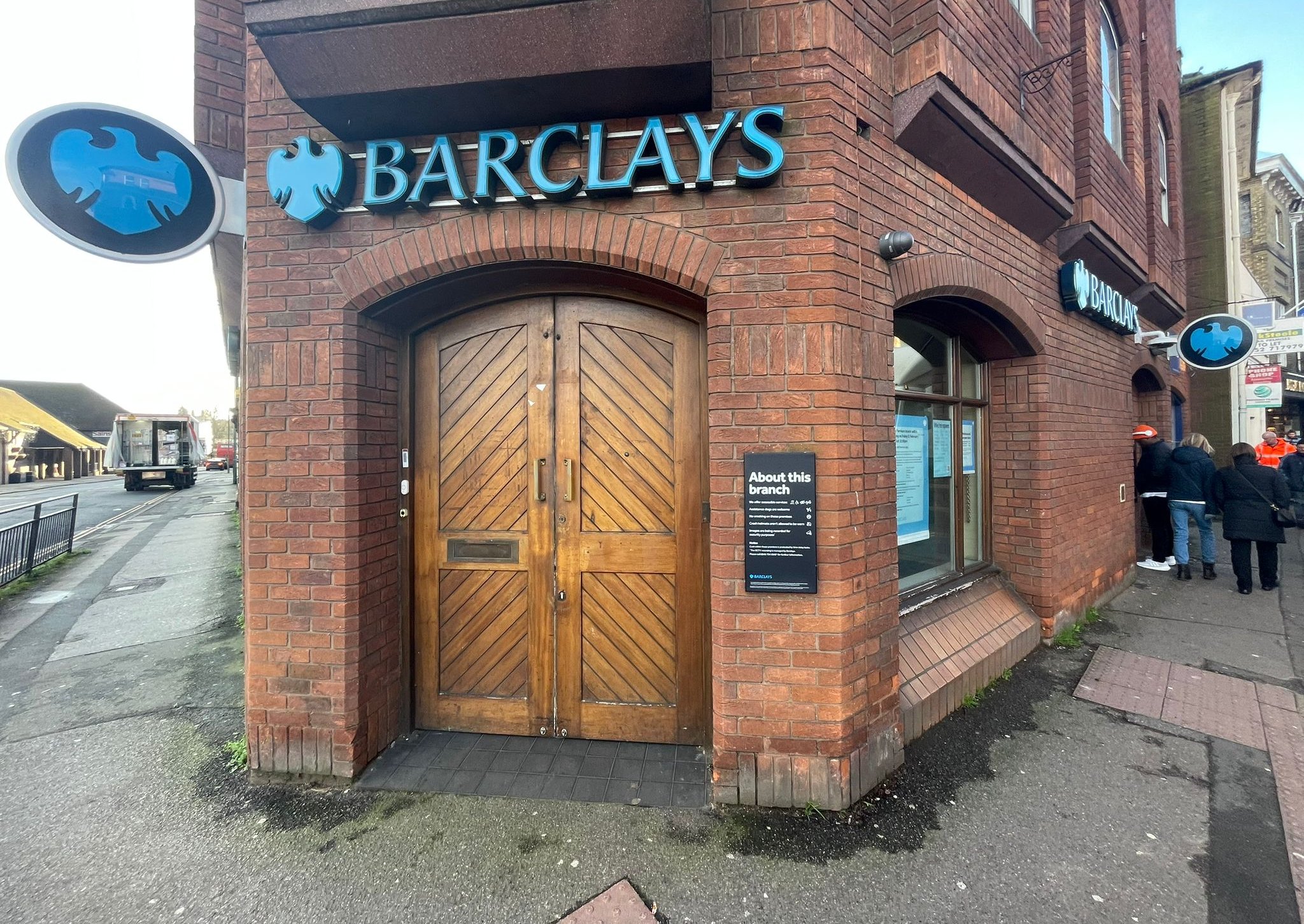 Final withdrawal as Barclays makes removal request for closed Borough ...