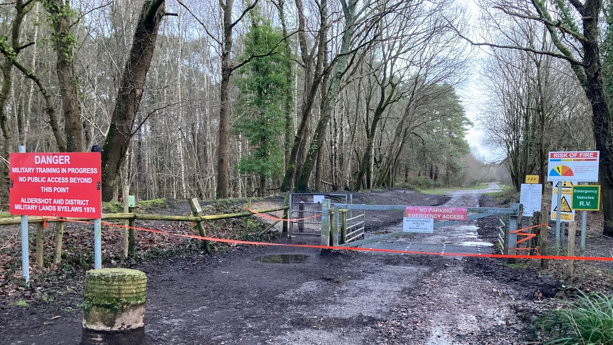 MOD closes Longmoor after 'abusive' cyclists and walkers disrupt army ...