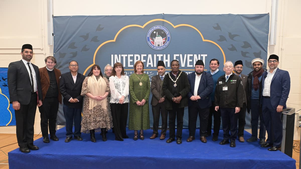 Faith leaders gather in Tilford to show unity ahead of Ramadan ...