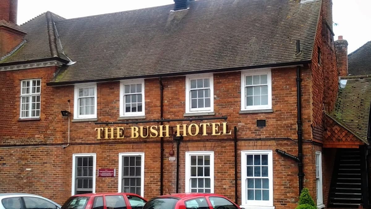 Starry eyed as Farnham's Bush Hotel gets four-some recognition from the ...