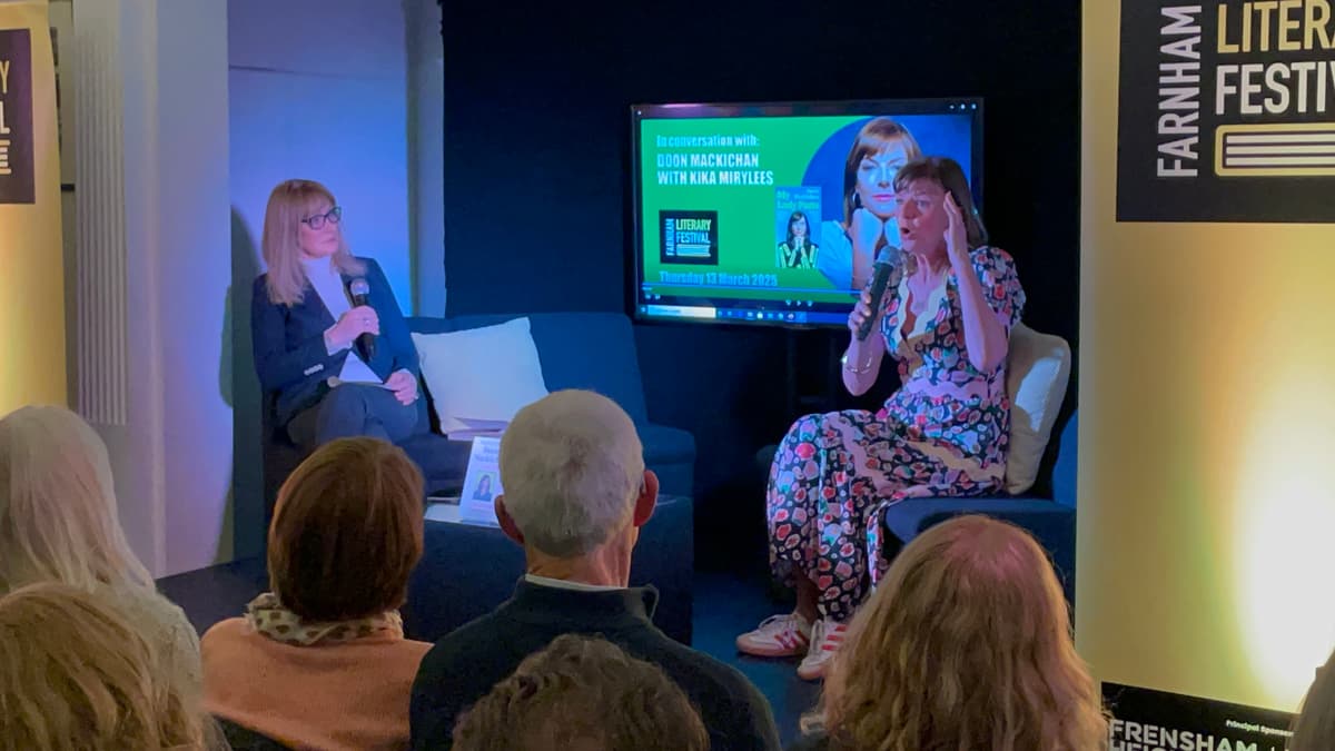 WATCH: Doon Mackichan reflects on comedy and misogyny at Farnham ...