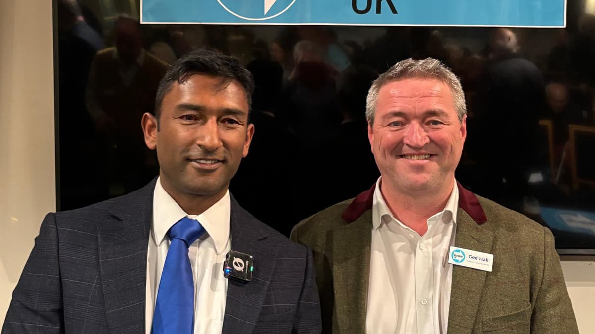 Reform UK party hosts event at former Conservative Club in Farnham ...