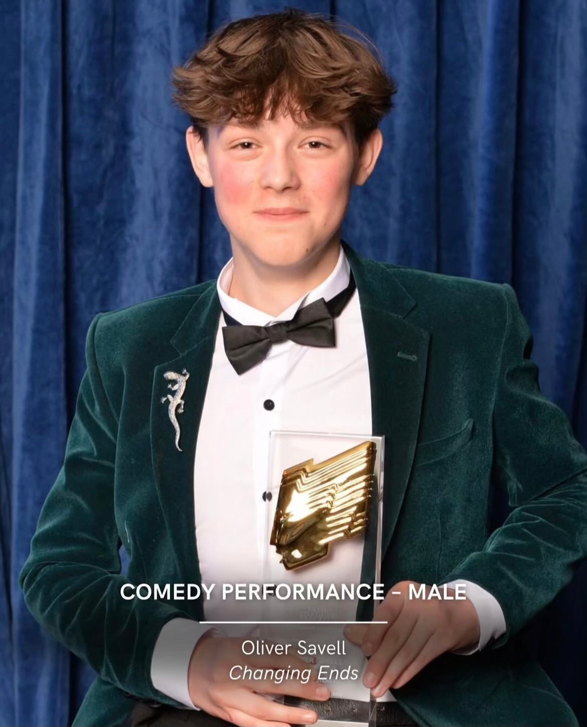 Farnham teen star Oliver Savell wins RTS award and bags BAFTA nomination | farnhamherald.com