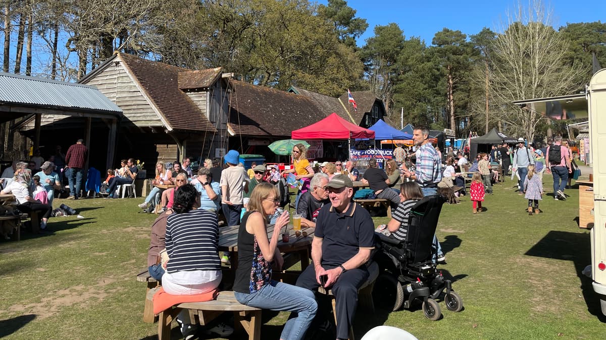 WATCH: Thousands flock to Surrey Hills Spring Fair 2025 | farnhamherald.com
