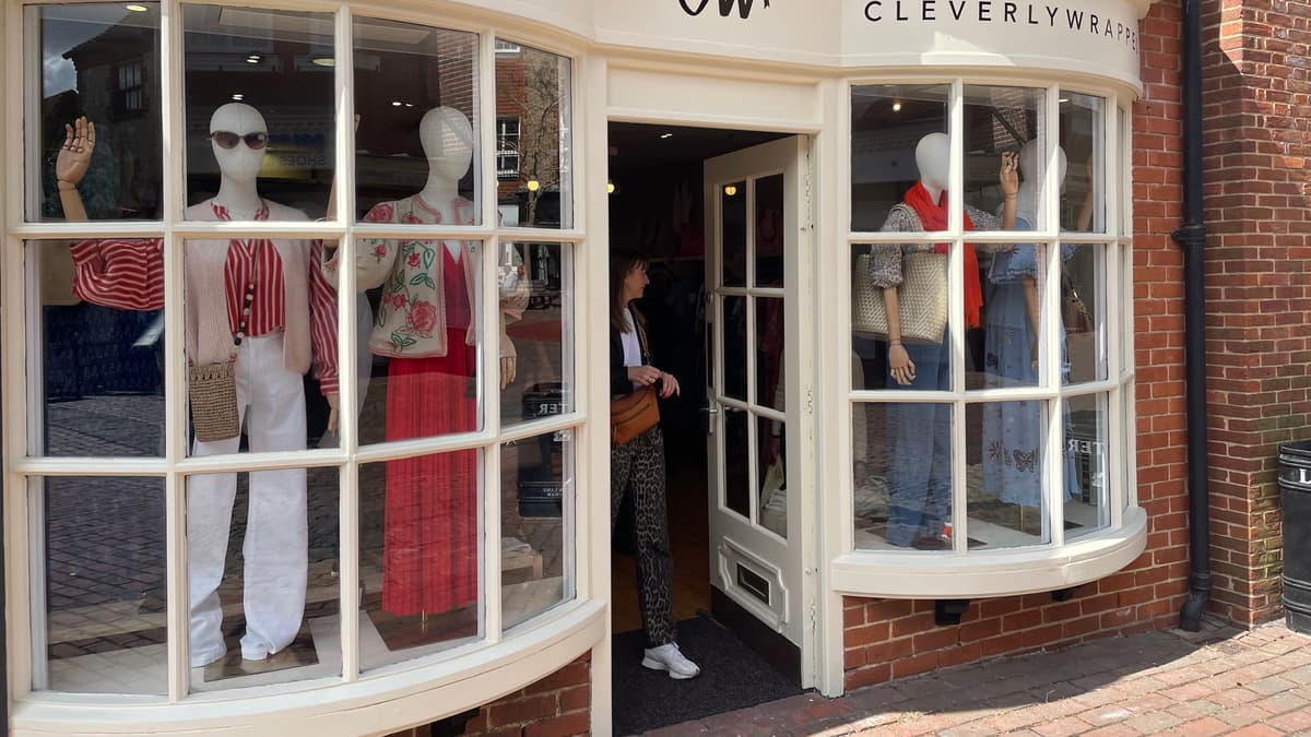 WATCH: Clothing boutique opens doors in Lion and Lamb Yard ...