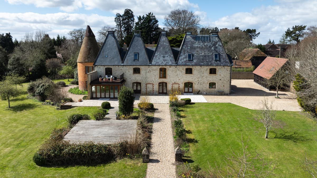 "Captivating" period home for sale is converted oast house in nearly 10 ...
