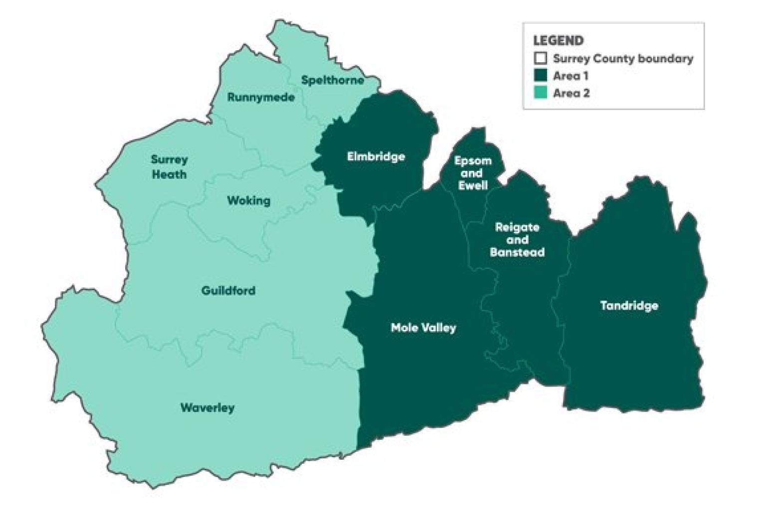 Surrey County Council approves two unitary authority plan ...