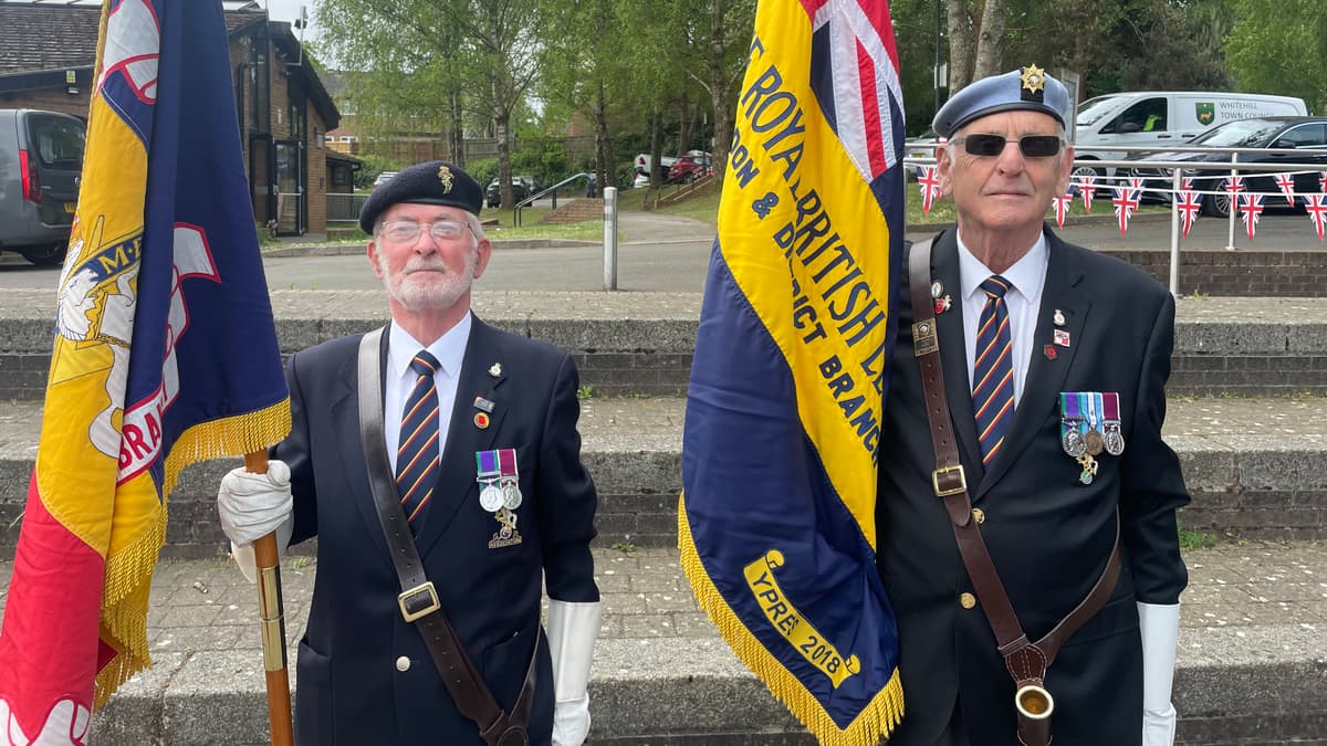 WATCH: Bordon & Whitehill ceremony marks 80 years of VE Day ...