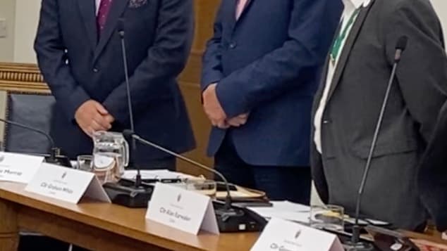 The White stuff as Farnham Town Council leader is doubly honoured ...