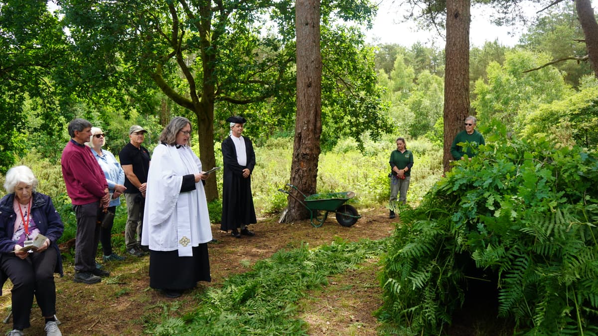 WATCH: Ancient Blessing of the Bower tradition continues in Woolmer ...