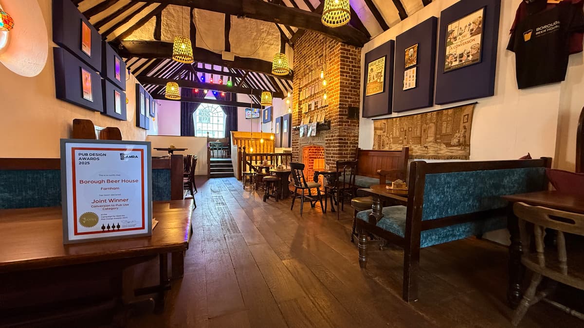 Farnham’s Borough Beer House wins CAMRA national pub design award ...
