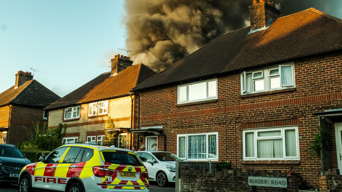 Fire crews battle multiple blazes across Haslemere and surrounding ...