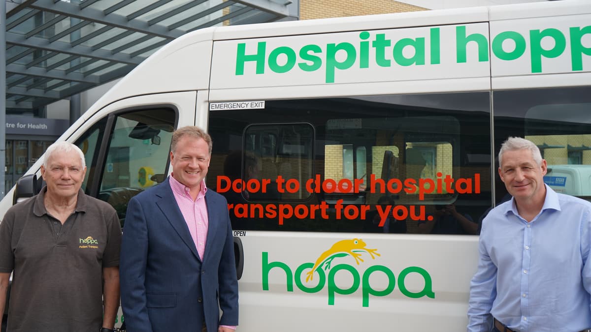Waverley Hoppa starts service to Frimley Park Hospital | farnhamherald.com