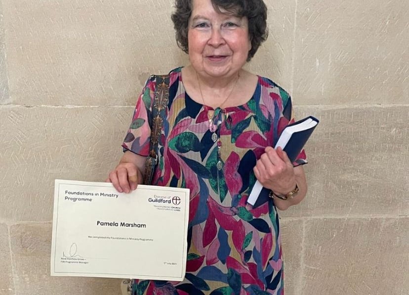 Pamela Marsham proves age is no barrier to ministry | farnhamherald.com