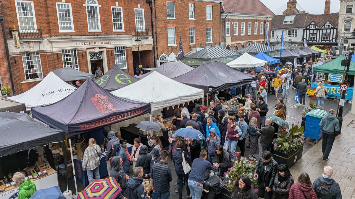 WATCH: Farnham Food Festival is going down a treat | farnhamherald.com
