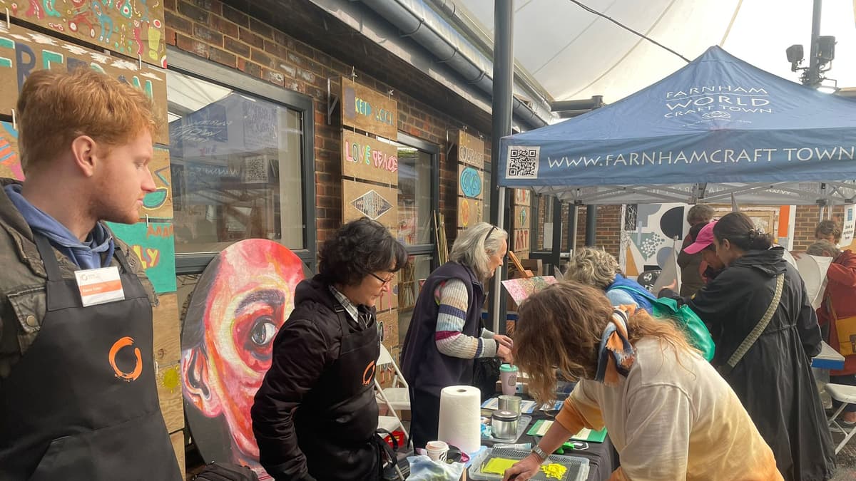 WATCH: Farnham Craft Month launches with a celebration of creativity ...