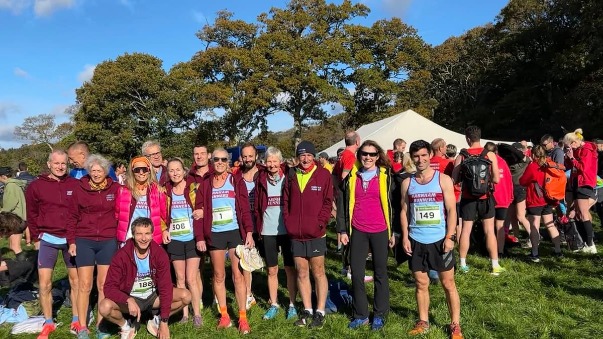 Farnham Runners take on ten-mile race and cross country opener ...