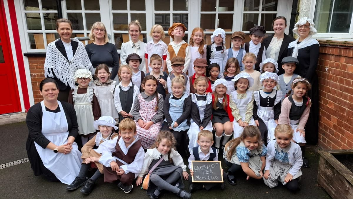 WATCH: Looking back to 1895 at Badshot Lea School | farnhamherald.com